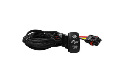 UTV Stereo Polaris RZR Pro R / Turbo R / Pro XP Low Current Harness ...