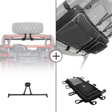 Kemimoto Can-Am Maverick X3 Max Center Storage Bag & Spare