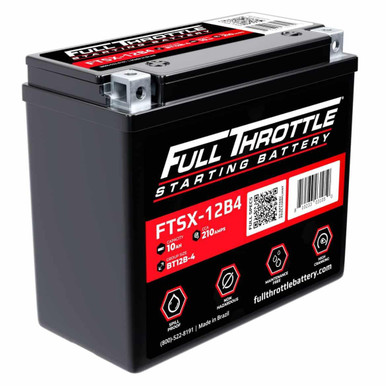 Full Throttle Battery FTSX-12B4 High Performance AGM Starting Batteries