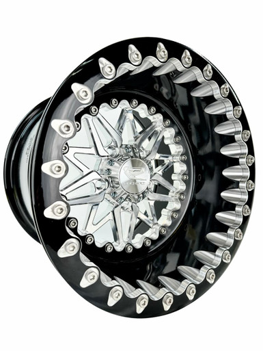 Packard Performance Impact FF Forged Beadlock Silver UTV