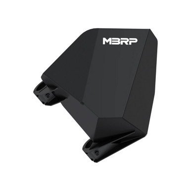MBRP Powersports Can-Am Maverick R Black-Coated Steel Air Box Deflector ...