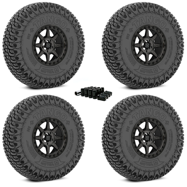 Valor Offroad Wheel and Tire Package with V13 Wheels and Tango Tires ...