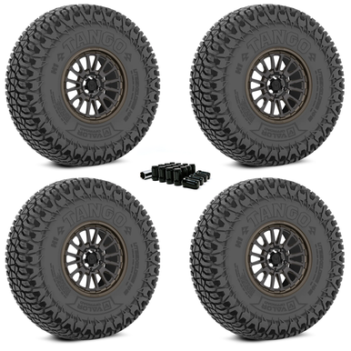 Valor Offroad Wheel and Tire Package with V14 Wheels and Tango Tires ...