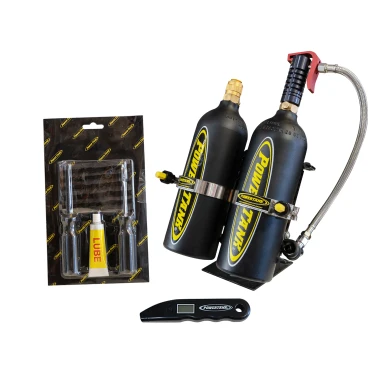 Power Tank Double Barrel Bracket Power Shot Trigger - SXS Two Bottle ...