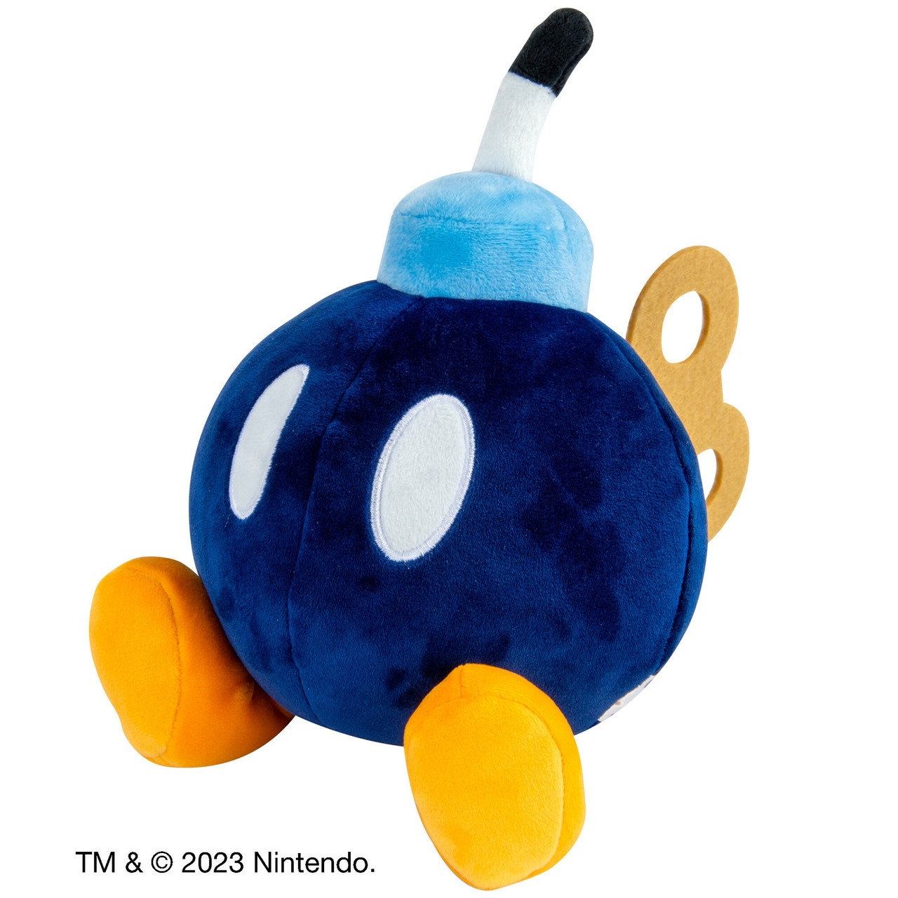 Club Mocchi- Mocchi- Super Mario™ Bob-omb Mega Plush Toy, 15 inch