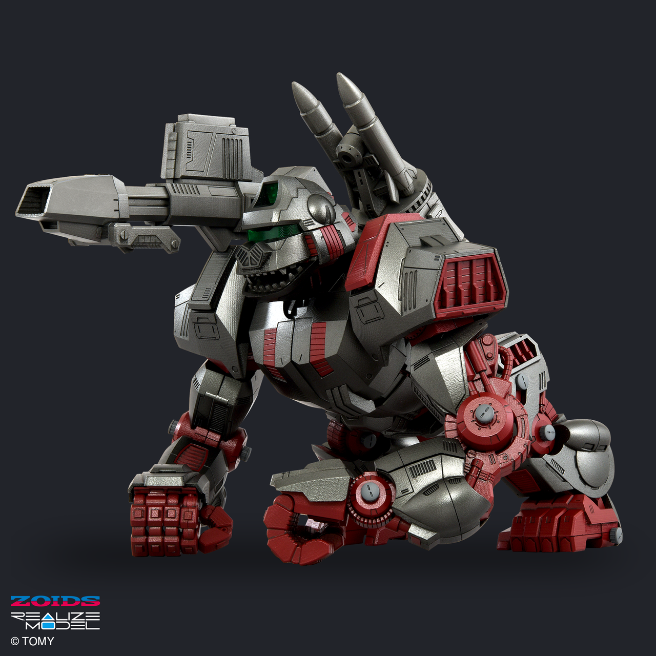 ZOIDS REALIZE MODEL - RMZ-009 Iron Kong in Guylos Colors