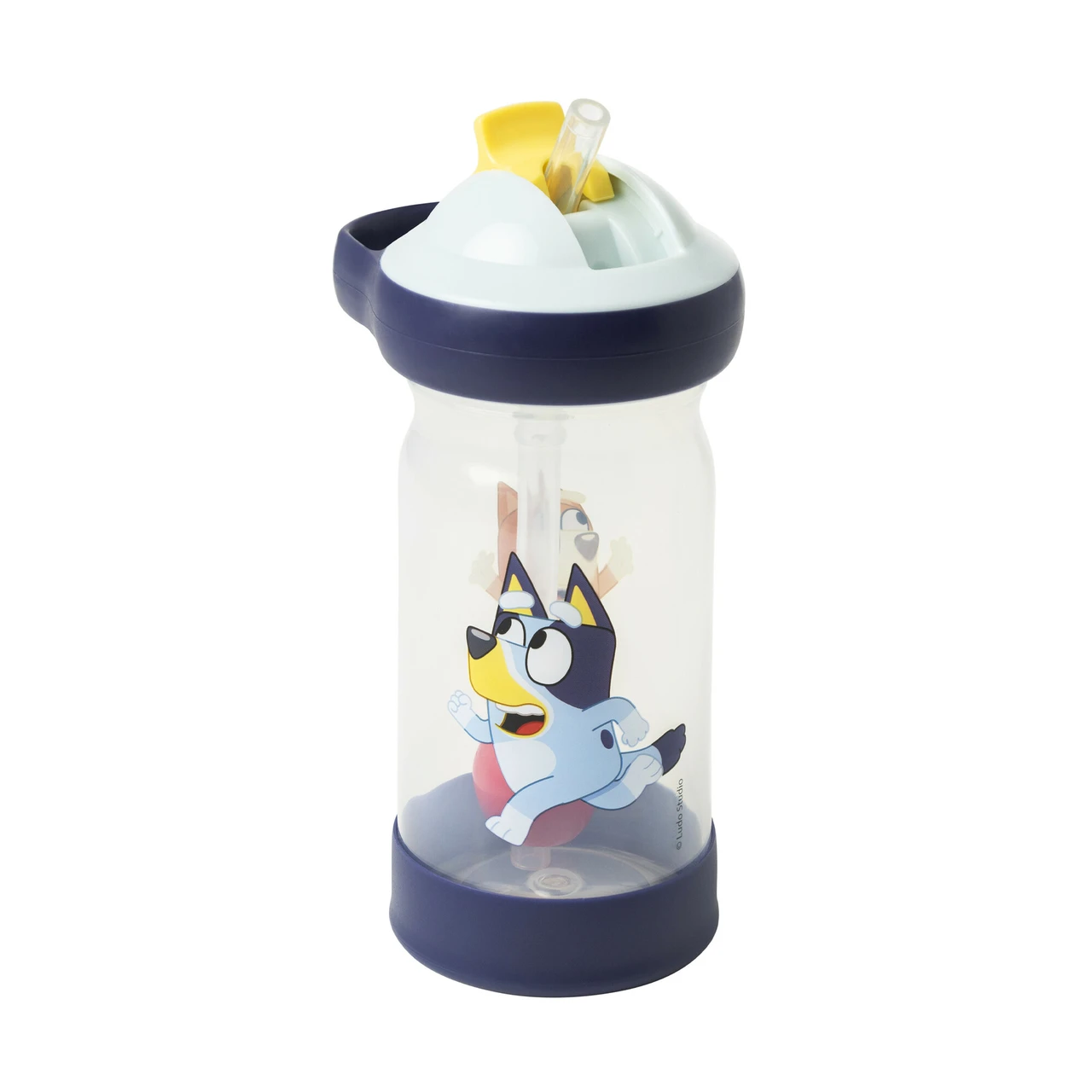 Bluey Sip & See™ Toddler Water Bottle w/ Floating Charm, 12 Oz ...