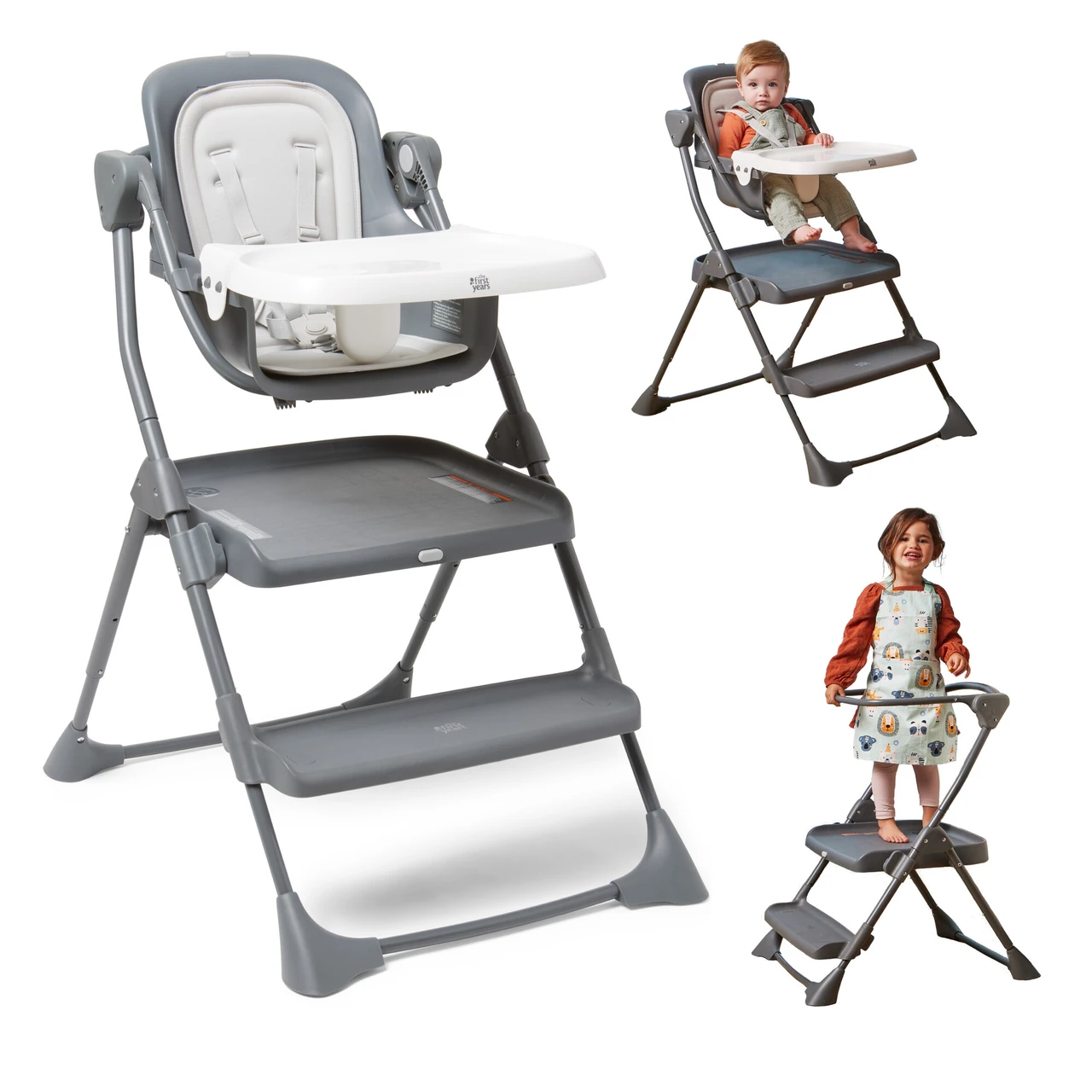 Happy Heights™ High Chair & Toddler Tower [Y7937A1] - The First Years