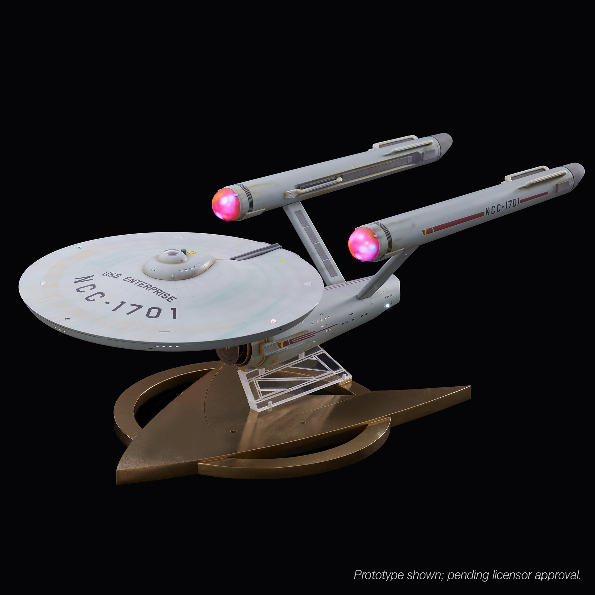 1:350 scale Die Cast Replica Star Trek U.S.S. Enterprise