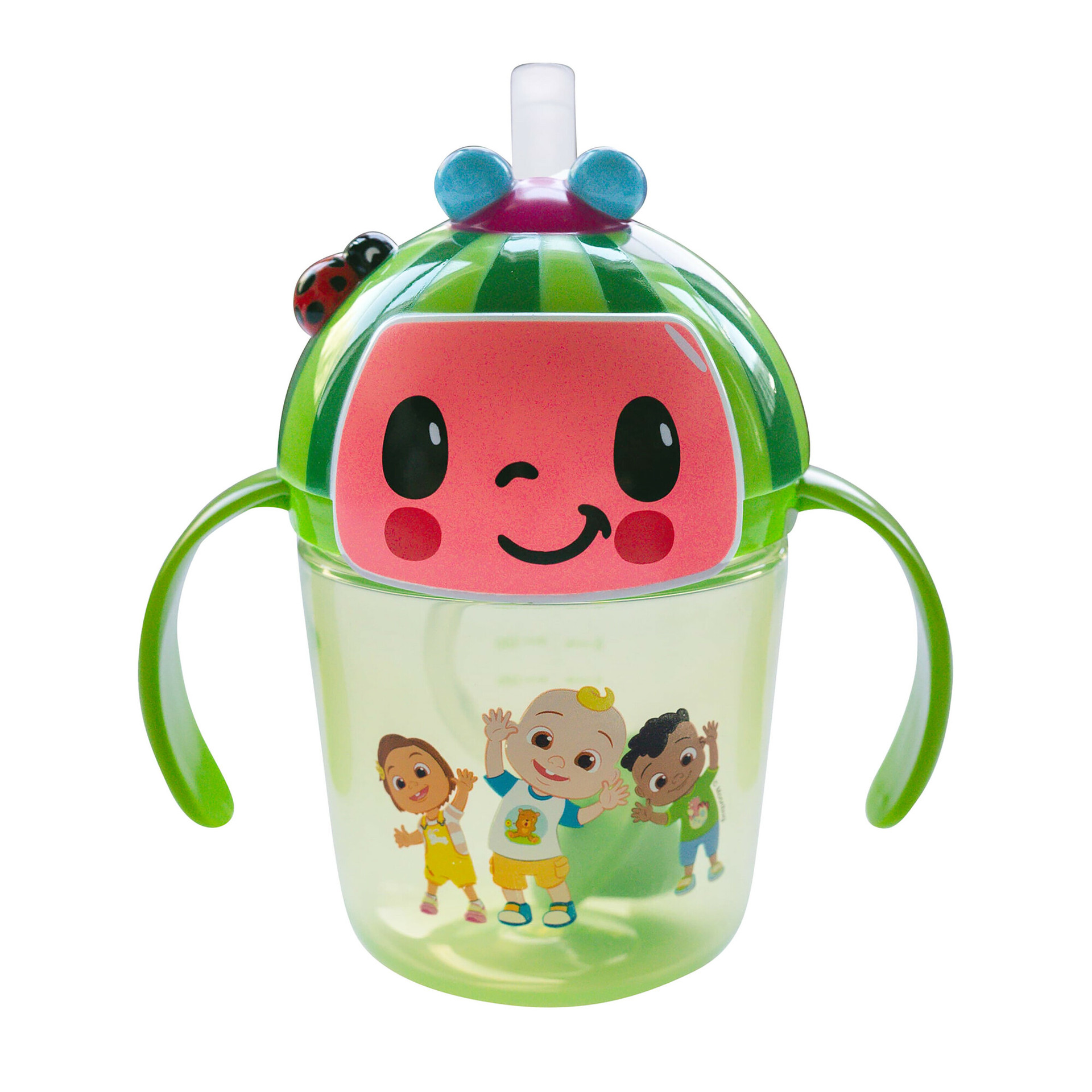 The First Years Squeeze & Sip Straw Trainer Cup, 7 Oz 2-pack