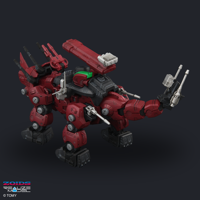 ZOIDS REALIZE MODEL RMZ-014 Red Horn Guylos Color