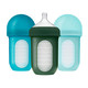Boon NURSH® Reusable Baby Bottles with Platinum Food-Safe Silicone