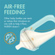 Boon NURSH® Reusable Baby Bottles with Platinum Food-Safe Silicone