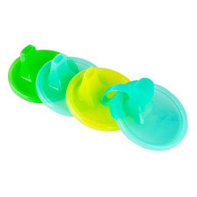 Take & Toss Replacement Lids for Sippy Cups 4 Lids and 1 Travel Cap
