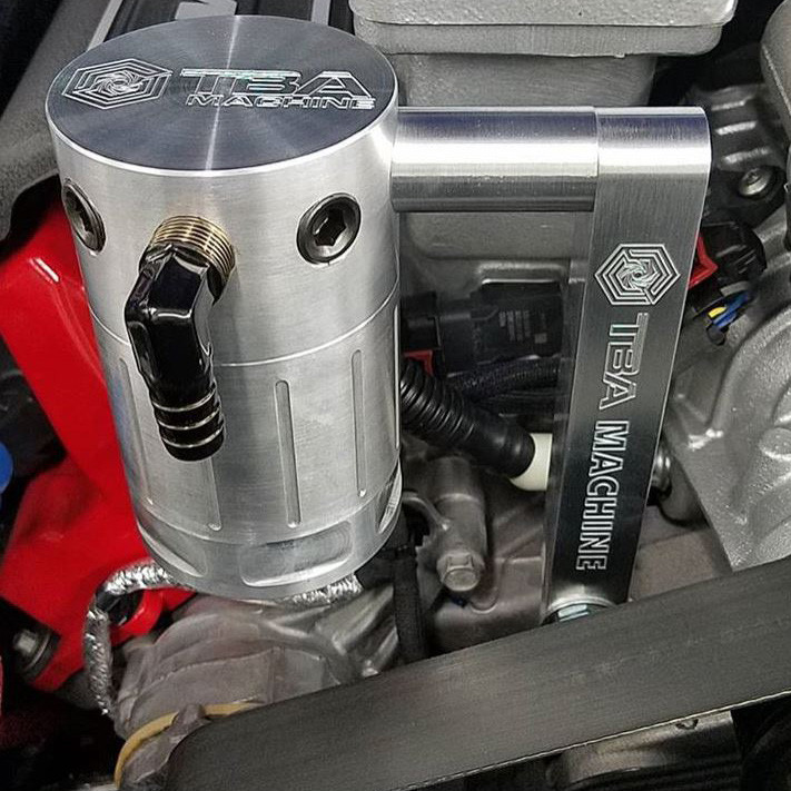 TBA Machine Multi Port Catch Can - Beefcake Racing