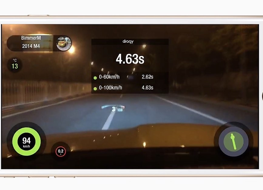 Dragy GPS Based Performance Acceleration Meter