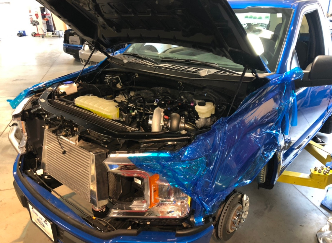 On 3 Turbo 2018+ F-150 Single Turbo System +1000HP 18FS