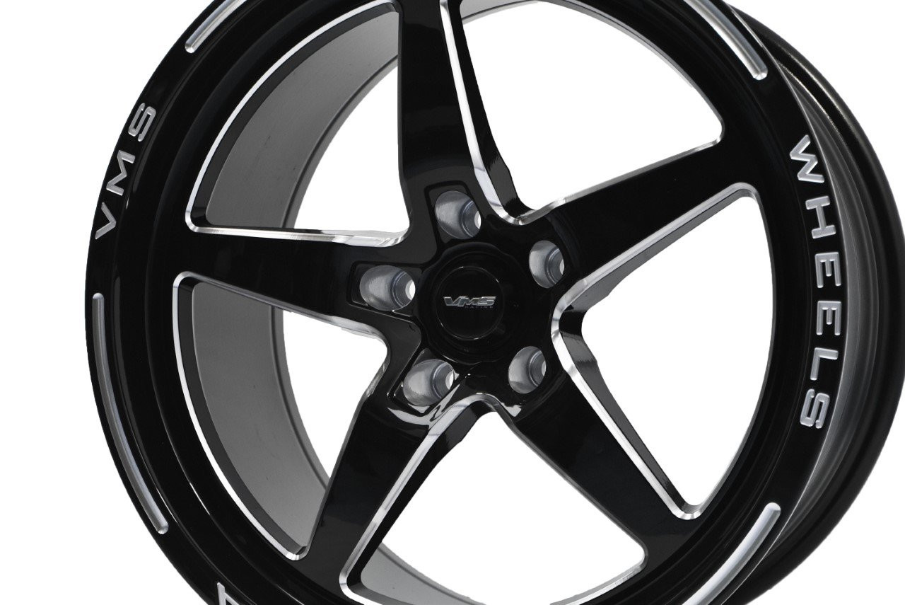 VMS 18x10.5 Rear V-Star Street Drag Race Wheel (2006+ Charger ...