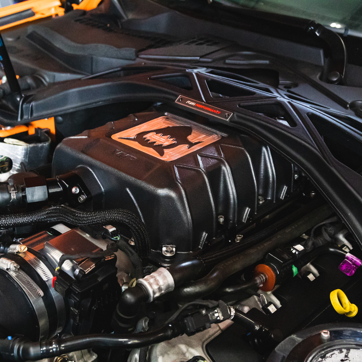 VMP Apex Predator Supercharger Lid Upgrade Black (2020-2022 GT500 5.2L ...