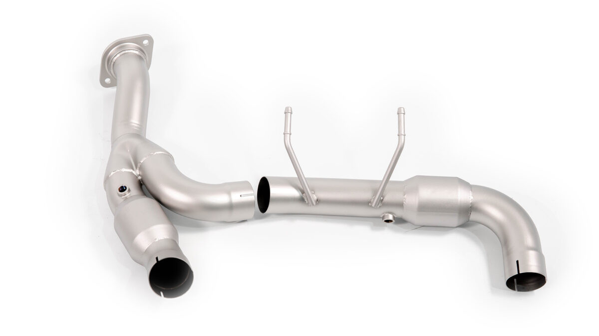 LTH 2021-2026 F150 V8 1-7/8" Long Tube Headers ECOf Catted Connector ...