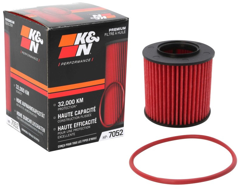 K&N Oil Filter Automotive 08-18 VW Tiguan 1.4L - HP-7052 - Beefcake Racing