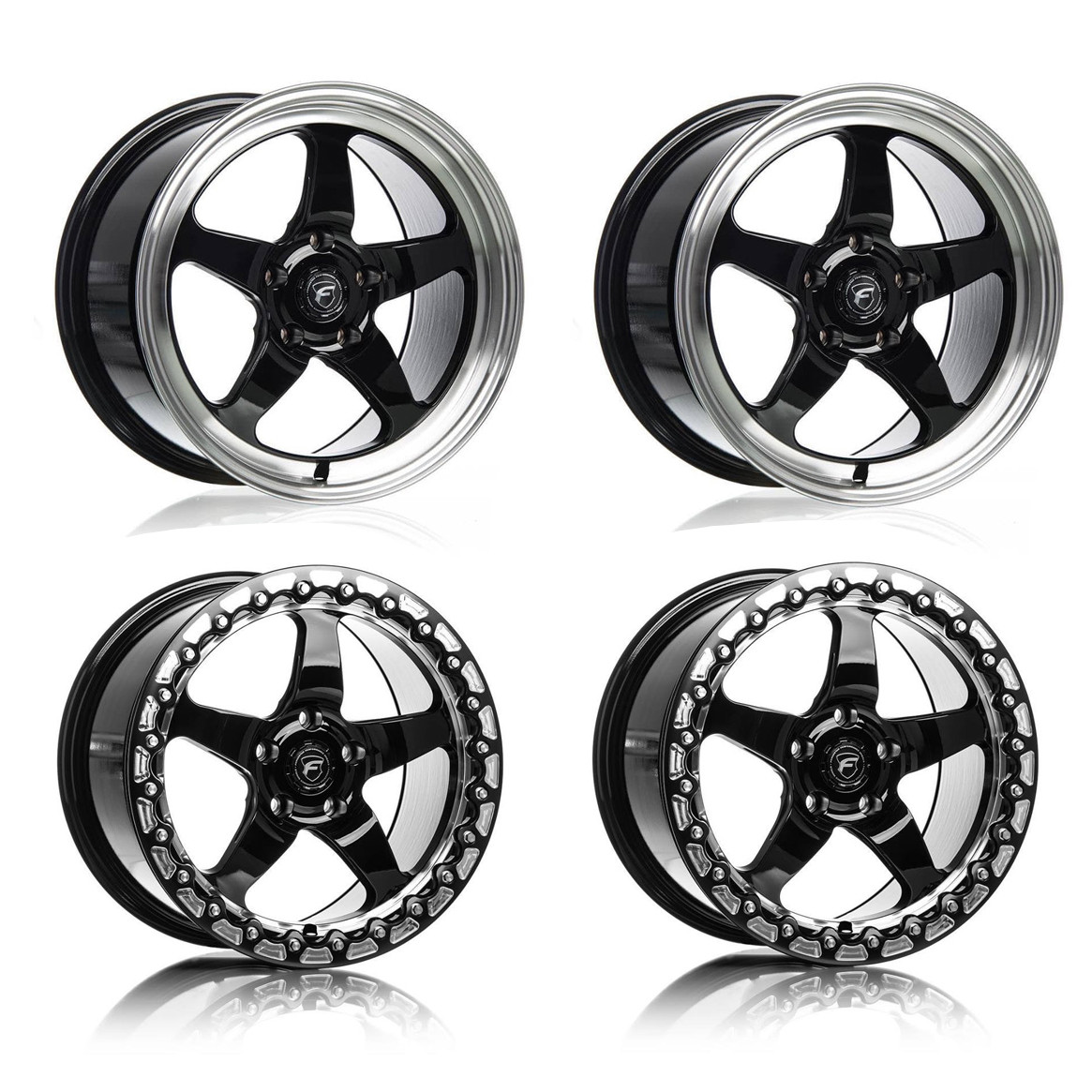 Forgestar D5 Drag Wheels (2009-2022 Challenger / Charger / Hellcat ...
