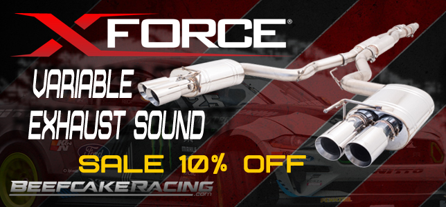 XForce Exhaust - Variable Exhaust Sound with VAREX Mufflers