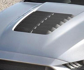 GT500 Style Hood for 2015 - 2020 Mustangs - Beefcake Racing