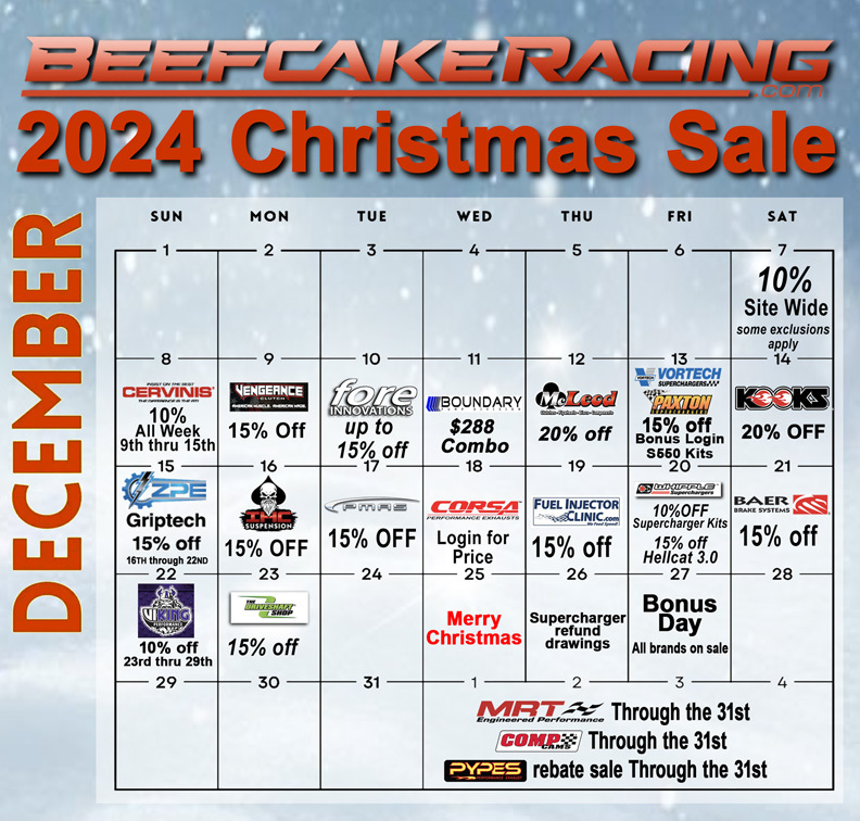 ~Beefcake Racing Christmas Sale 2024~ | SVTPerformance.com