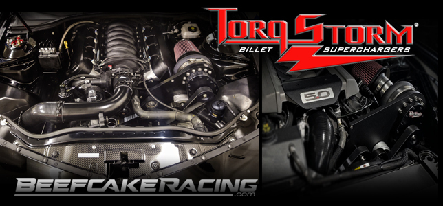 TorqStorm Billet Superchargers - GM, Ford, Mopar Kits
