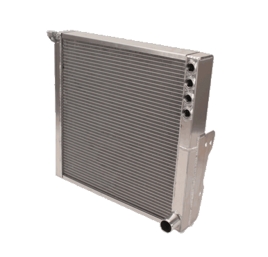 Afco Racing Aluminum Satin Radiator Sprint Car Dzus Mount Double Pass ...