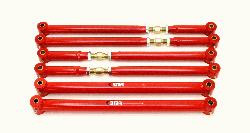 BMR Rear Control Arm Package Red (96-06 W-Body) CAP004R - Beefcake Racing