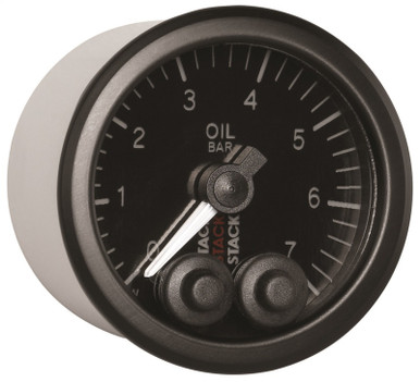 Autometer Stack 52mm 0-7 Bar M10 Male Pro-Control Oil Pressure Gauge ...