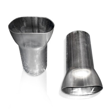 Stainless Works 2 Way Collector - 2in Inlets 3in Single Outlet - FC2200 ...