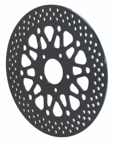 Wilwood Rotor-Front-H-D Motorcycle 2008-Up Black Finish 11.80 x .196 ...
