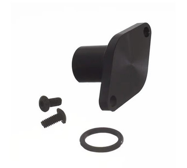 Accufab Black 4-Barrel Idle Air IAC Block Off Plates IAC4B-1