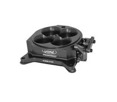 Accufab 4-Barrel 4150 Throttle Body - Black - Ford Racing - 4B-4150-FR