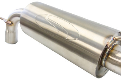 Steeda 2021 - 2024 Bronco 2.3L / 2.7L Axleback Exhaust System 555-3624