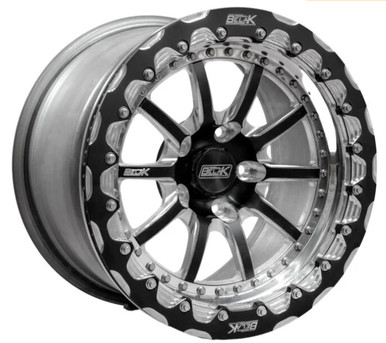 Belak 17x10.5 Series 4 Single Beadlock Three-Piece Racing Wheel 5x127mm ...