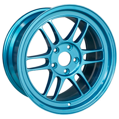 Enkei RPF1 17x9 5x114.3 45mm Offset 73mm Bore Emerald Blue Wheel (MOQ ...