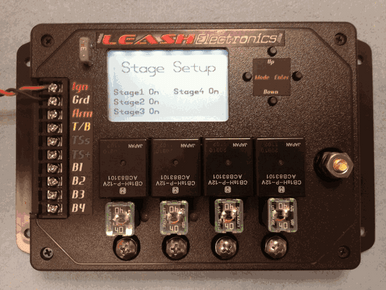 Leash Electronics 4 Stage Programmable Digital Nitrous Timer Controller ...