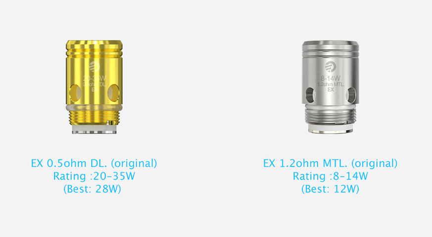 Joyetech - "EX Coils for Exceed Edge and D22" 10/Pack - Vapes by Enushi