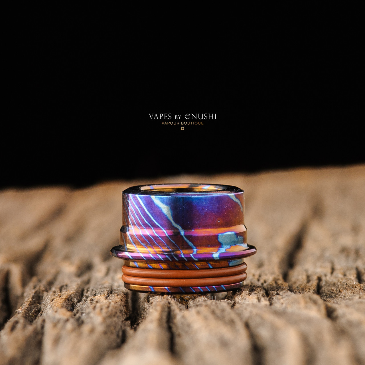 Form Custom - Armor RDA Low Profile Widebore Drip Tip, AKS Timascus ...