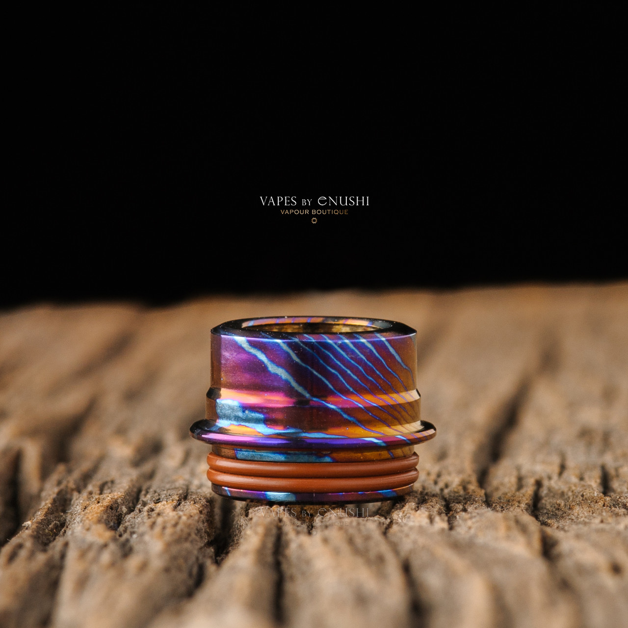 Form Custom - Armor RDA Low Profile Widebore Drip Tip, AKS Timascus ...