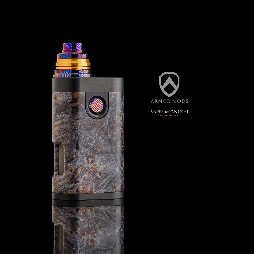 Form Custom - Armor RDA Low Profile Widebore Drip Tip, AKS Timascus ...