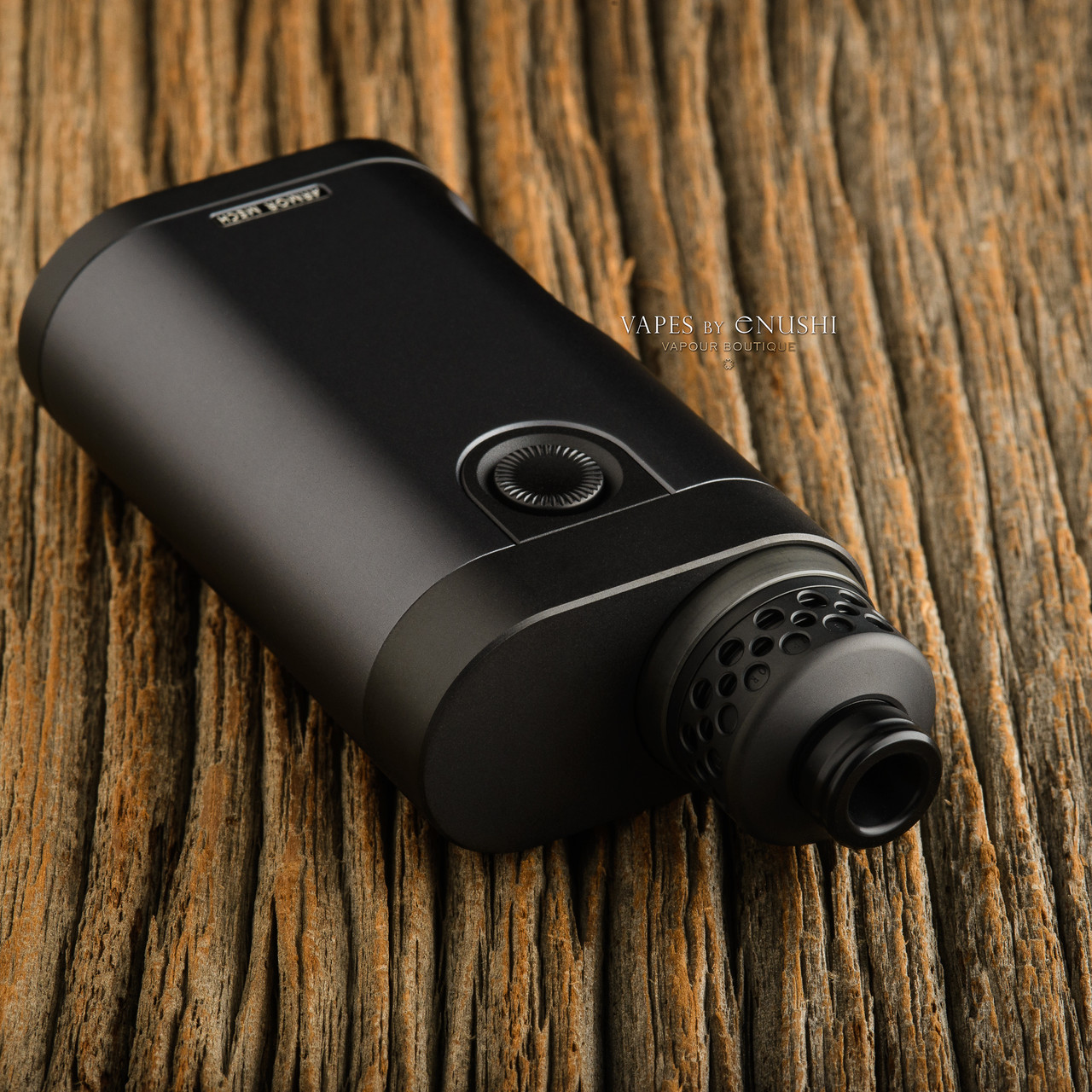 Armor Mods - Engine RDA Top Cap Set, Satin Black DLC V2 - Vapes by Enushi