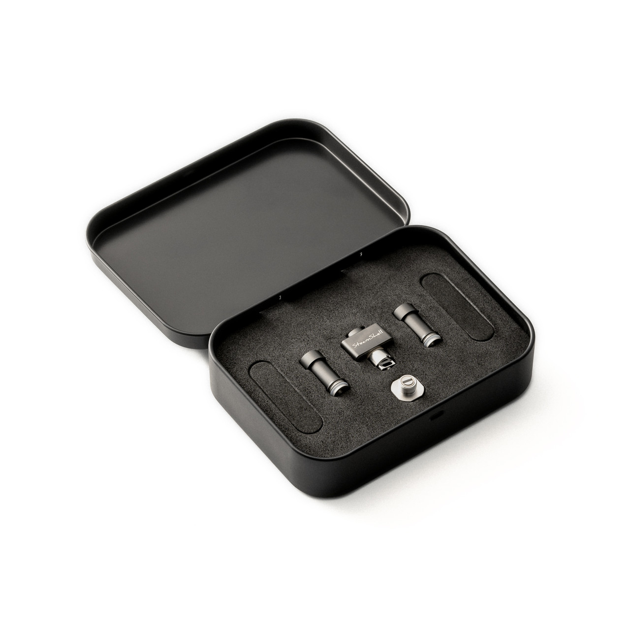 Atmizoo - SteamShell Iron Grey RBA for Boro Tanks - Vapes by Enushi