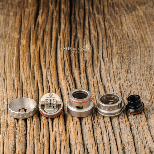 Armor Mods - "Armor S RDA", Silver Titanium - Vapes by Enushi