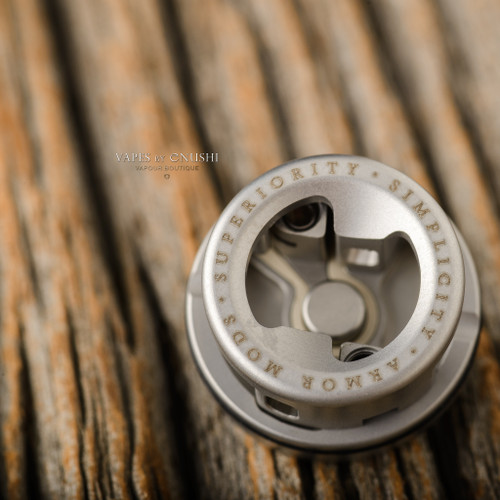 Armor Mods - Engine RDA Rhodium Series, Blue to Grey - Vapes by Enushi