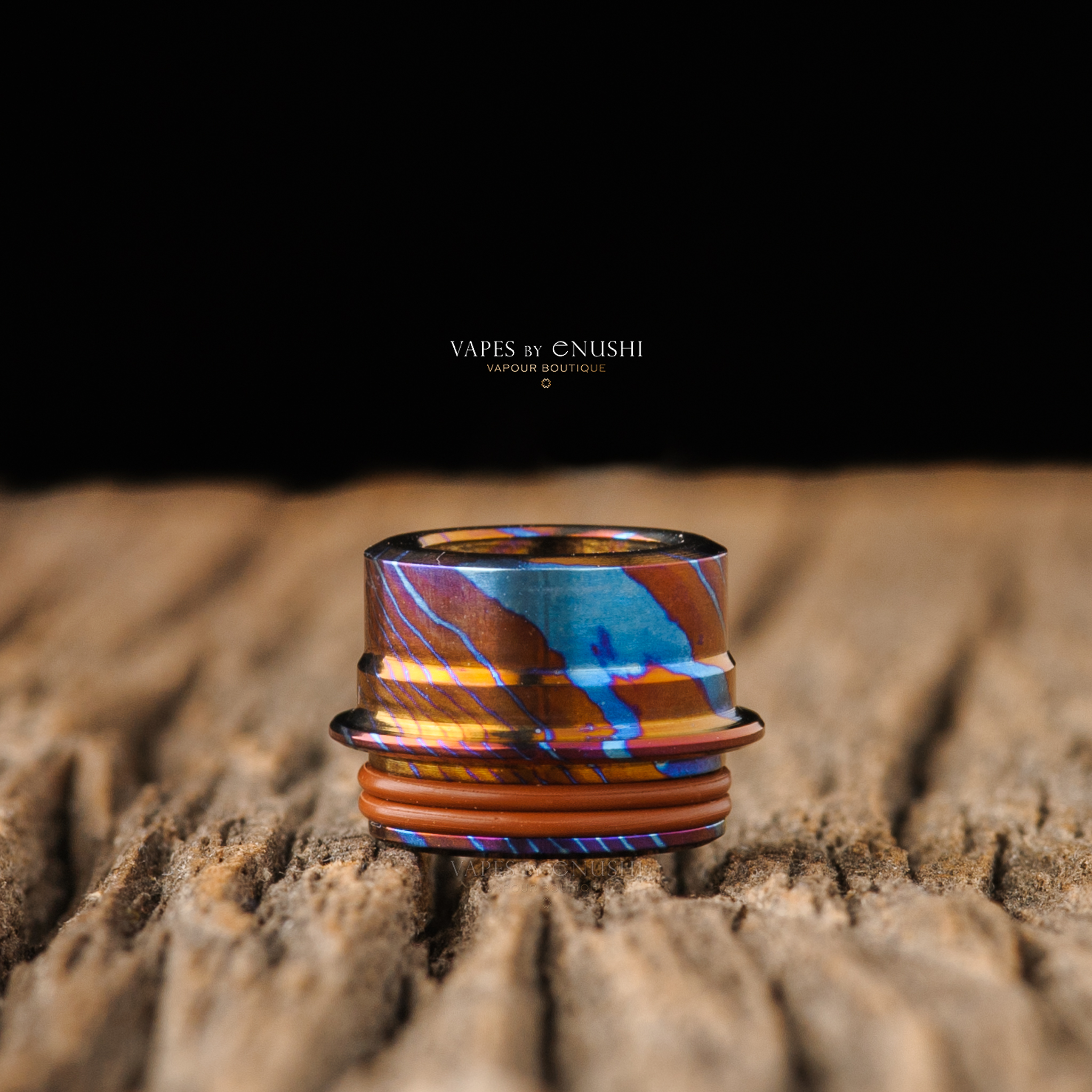 Form Custom - Armor RDA Low Profile Widebore Drip Tip, AKS Timascus ...